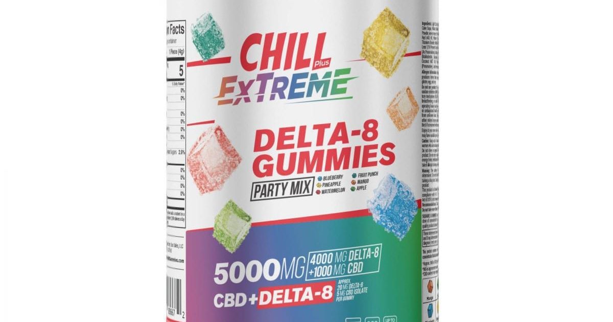Chill Plus Extreme 20mg Delta 8 Gummies - Party Mix - 5000X 200 Count ... Chill Plus Extreme 20mg Delta 8 Gummies - Party Mix - 5000X 200 Count ...
