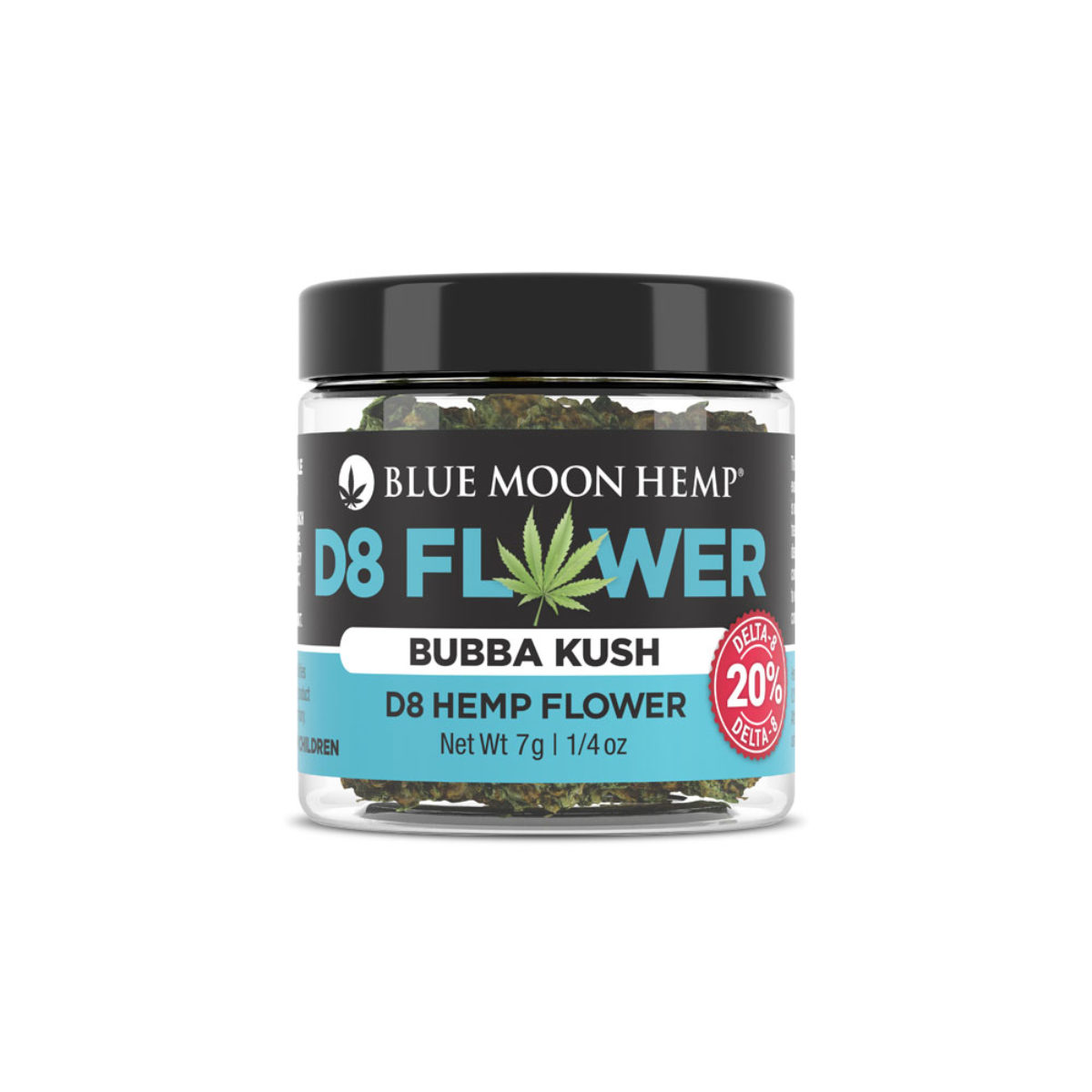 Blue Moon Hemp Delta 8 Flower - Bubba Kush – Direct Delta 8 Shop